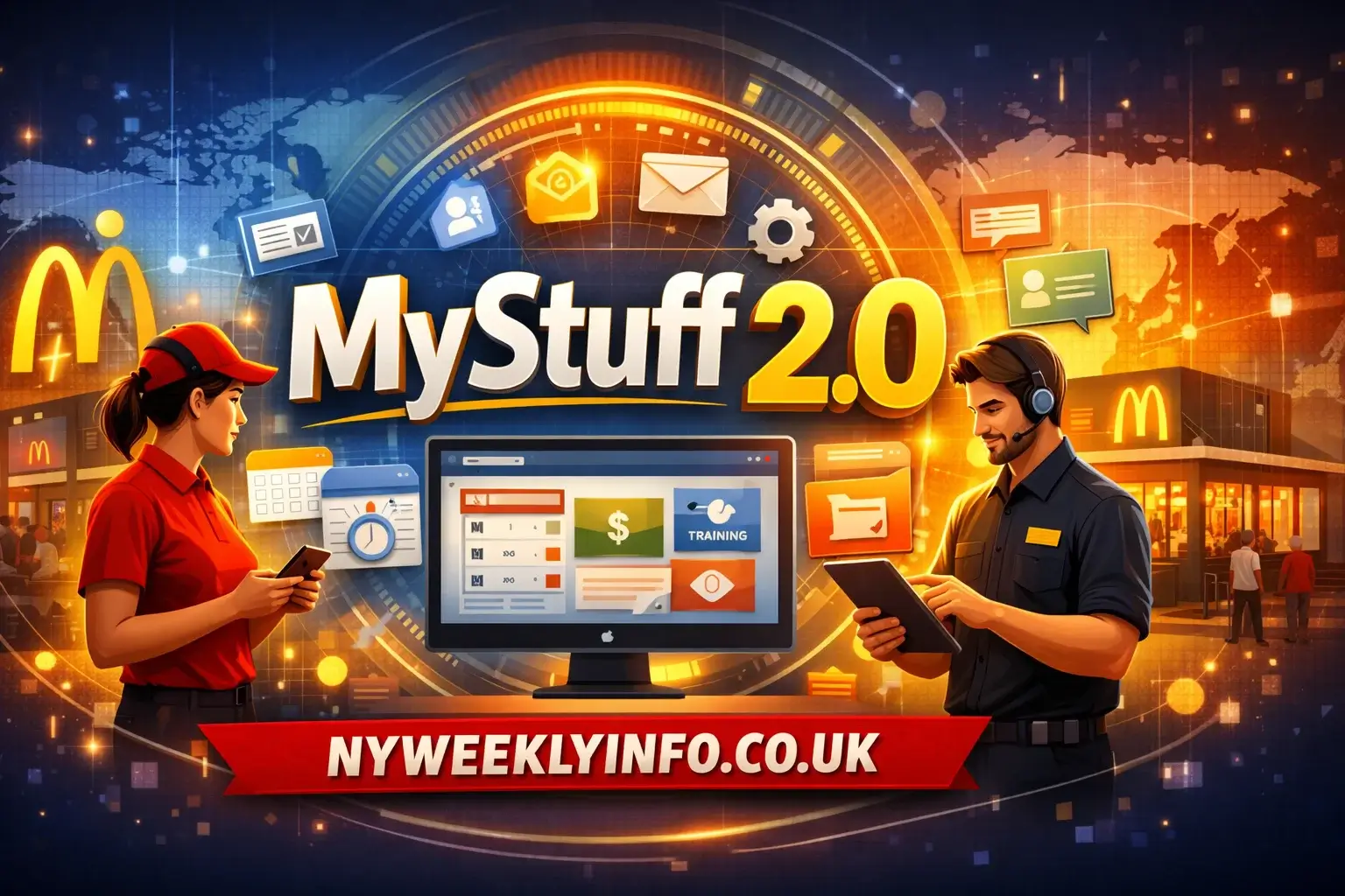MyStuff 2.0 Detail Employee Portal Guide for McDonald's Staff